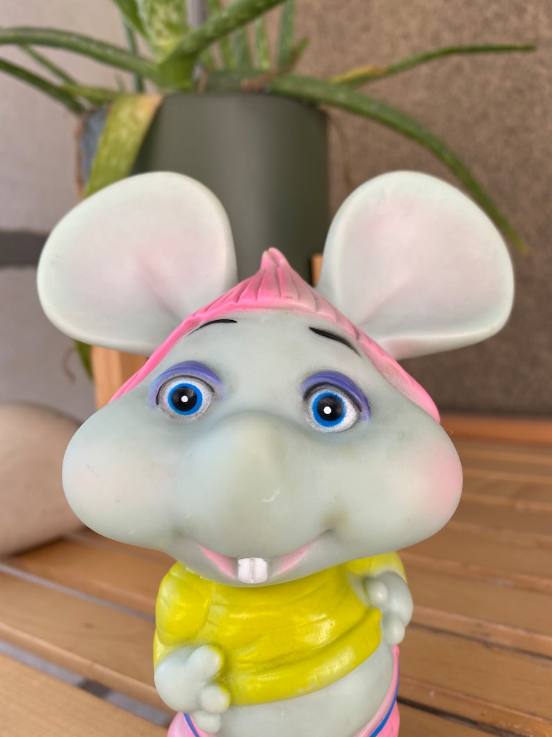Rare Rubber Mouse Topo Gigio Toy 1960s Super Collectable - Etsy