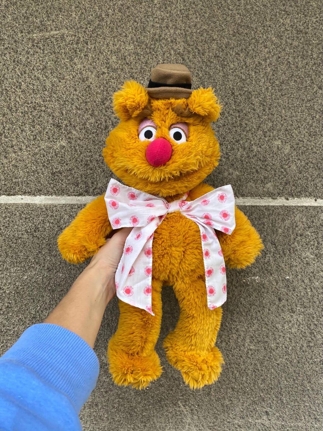 Rare Big Fozzie Bear Muppet Plush Toy by Igel 1999, Collectable Jim ...