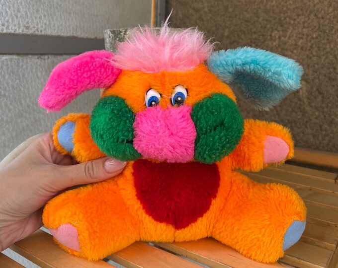Vintage Rare Popples Orange Bootleg 1980s for Popples Collectors ...