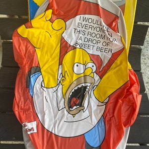 Vintage the Simpsons Inflatable Table 2000 New in Box, Collectable ...