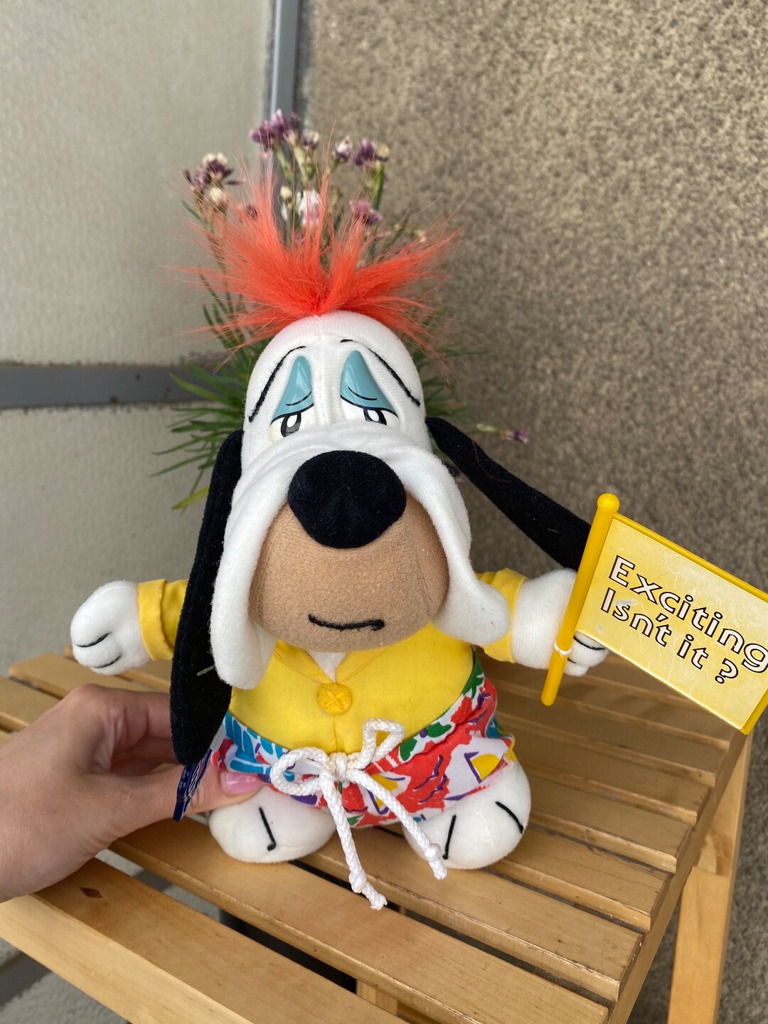 Cute Vintage Droopy Dog Plush Toy 1990s by Applause, Droopy Soft ...