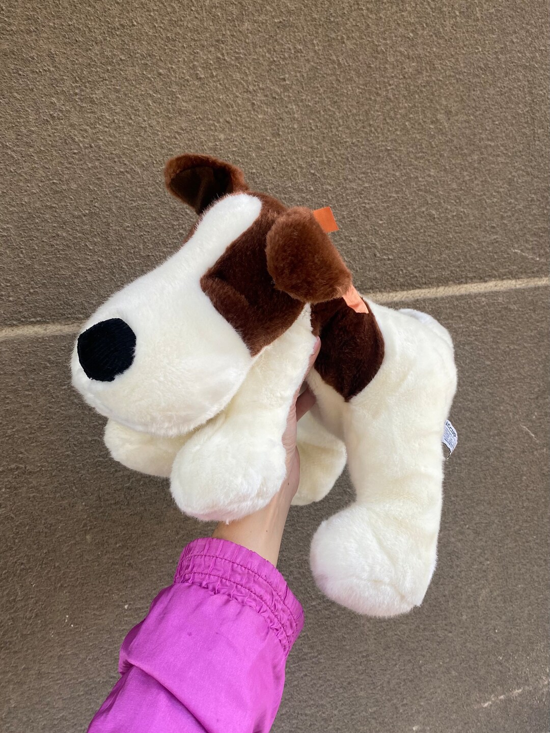 Creamy Brown Dog Plush Toy Russ Berrie, Soft Stuffed Animal Pet Puppy ...