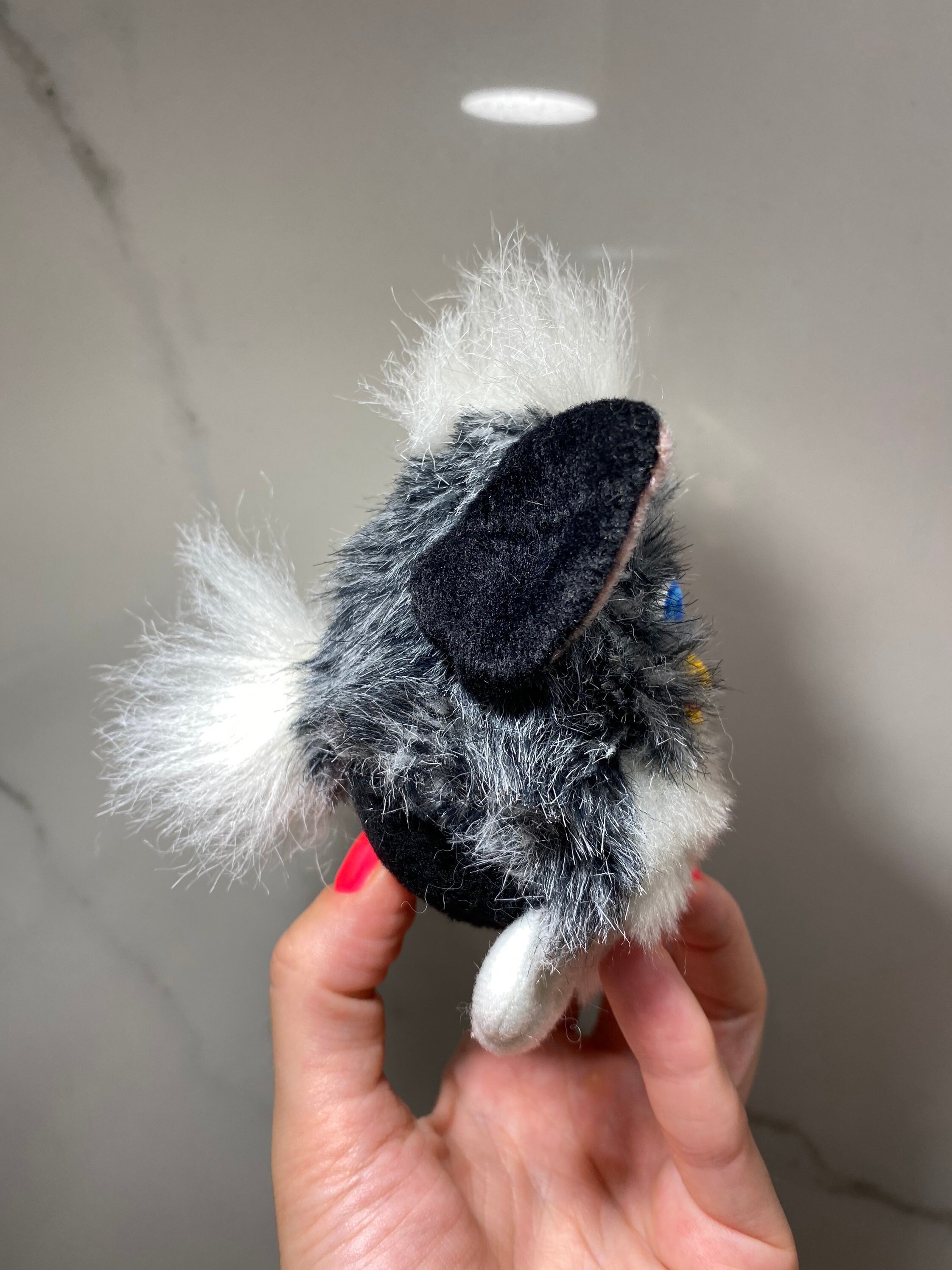 Furby Fake 1998 Rare Black White Small Plush Furby Knock-off - Etsy
