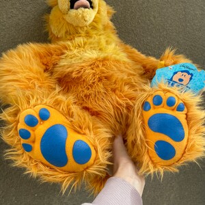 Jim Henson Big Bear in the Big Blue House Stuffed Plush Toy 1990s ...