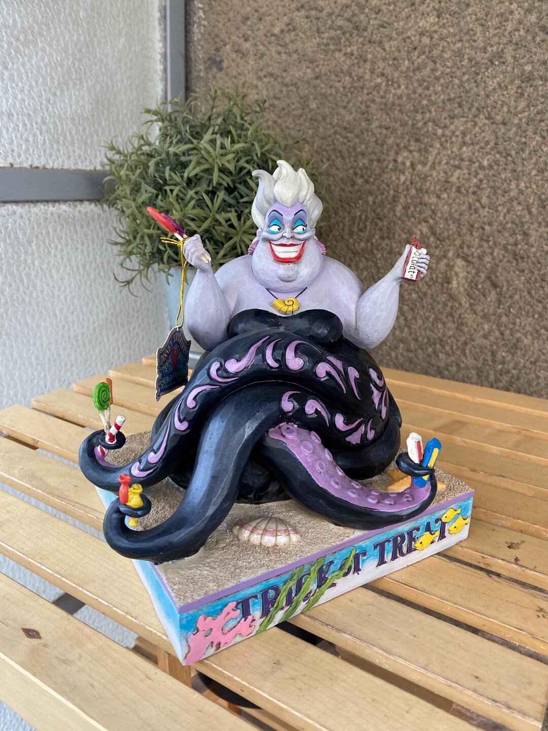 Rare Ursula Figure the Little Mermaid Disney Retired Jim Shore in Box ...