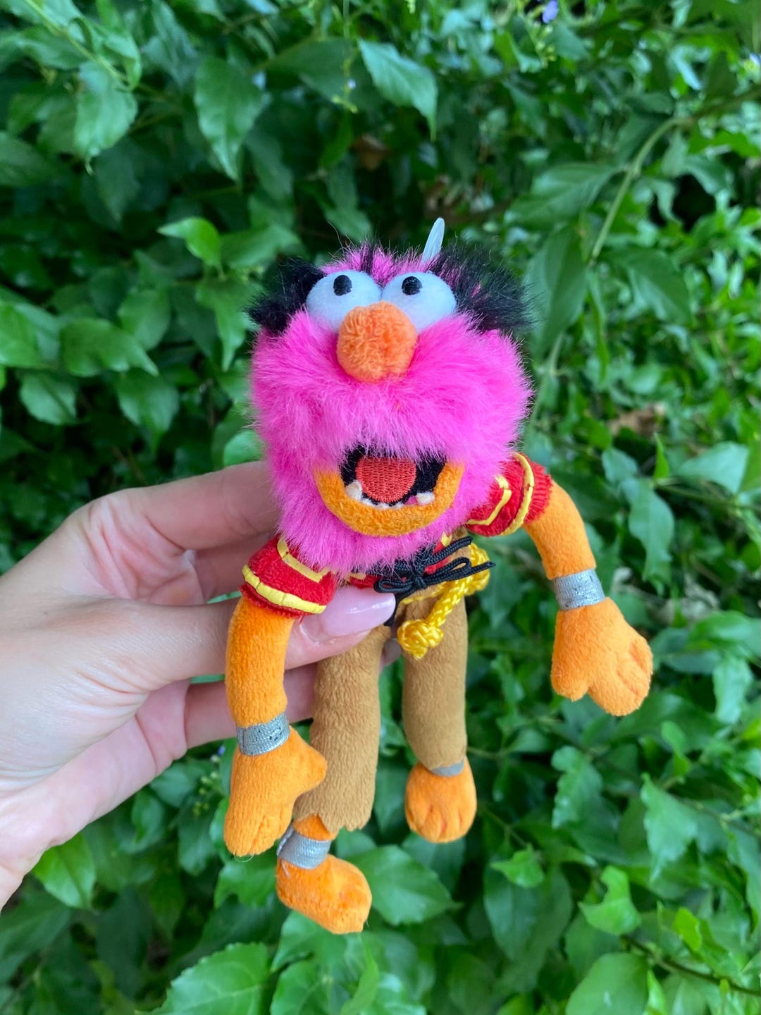 Vintage Animal the Drummer Plush Small 17cm/6,6in Disney Store Muppet ...
