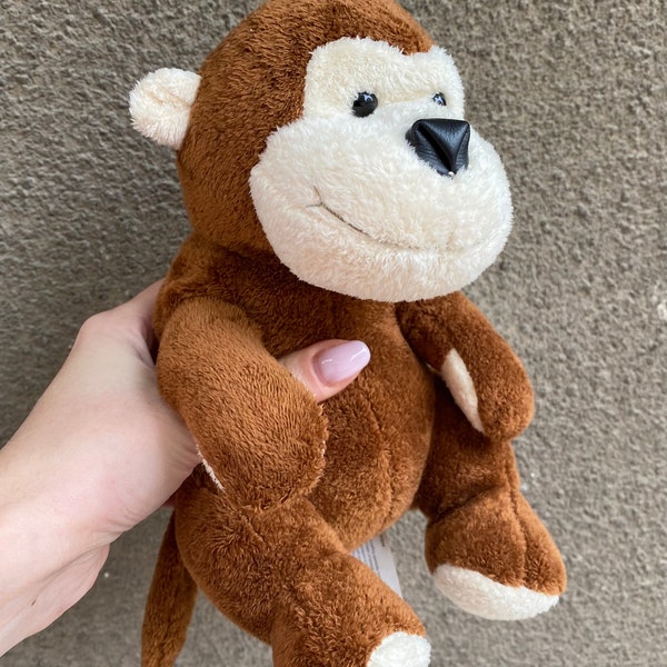 Brown Monkey - Etsy