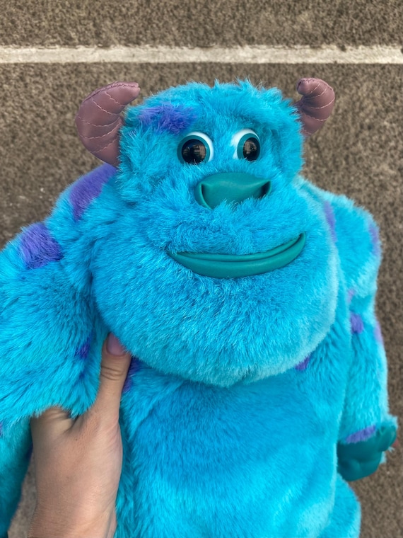 Cool rare Sulley Sullivan kids plush backpack Monster… - Gem