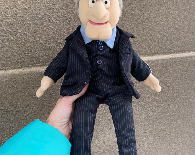 Very Rare Jim Henson Statler Old Man Muppet Plush Toy 2004, Statler and ...