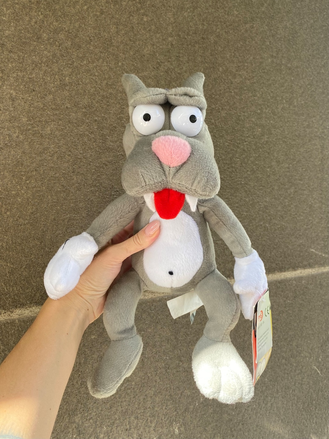 The Simpsons Cat Scratchy Plush Toy 2006, Collectable Simpsons Stuffed ...
