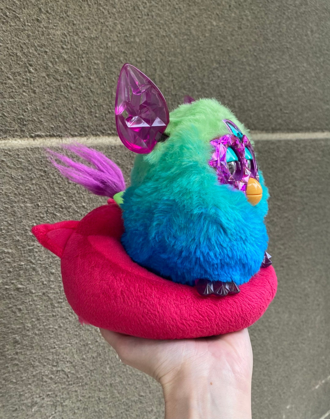 Furby Pink Lounge Chair 2012 Soft Plush Couch / Sofa for Furbies by ...