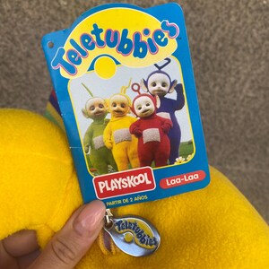 Yellow Teletubbies Laa-laa Plush Backpack 1996, Vintage Collectable ...