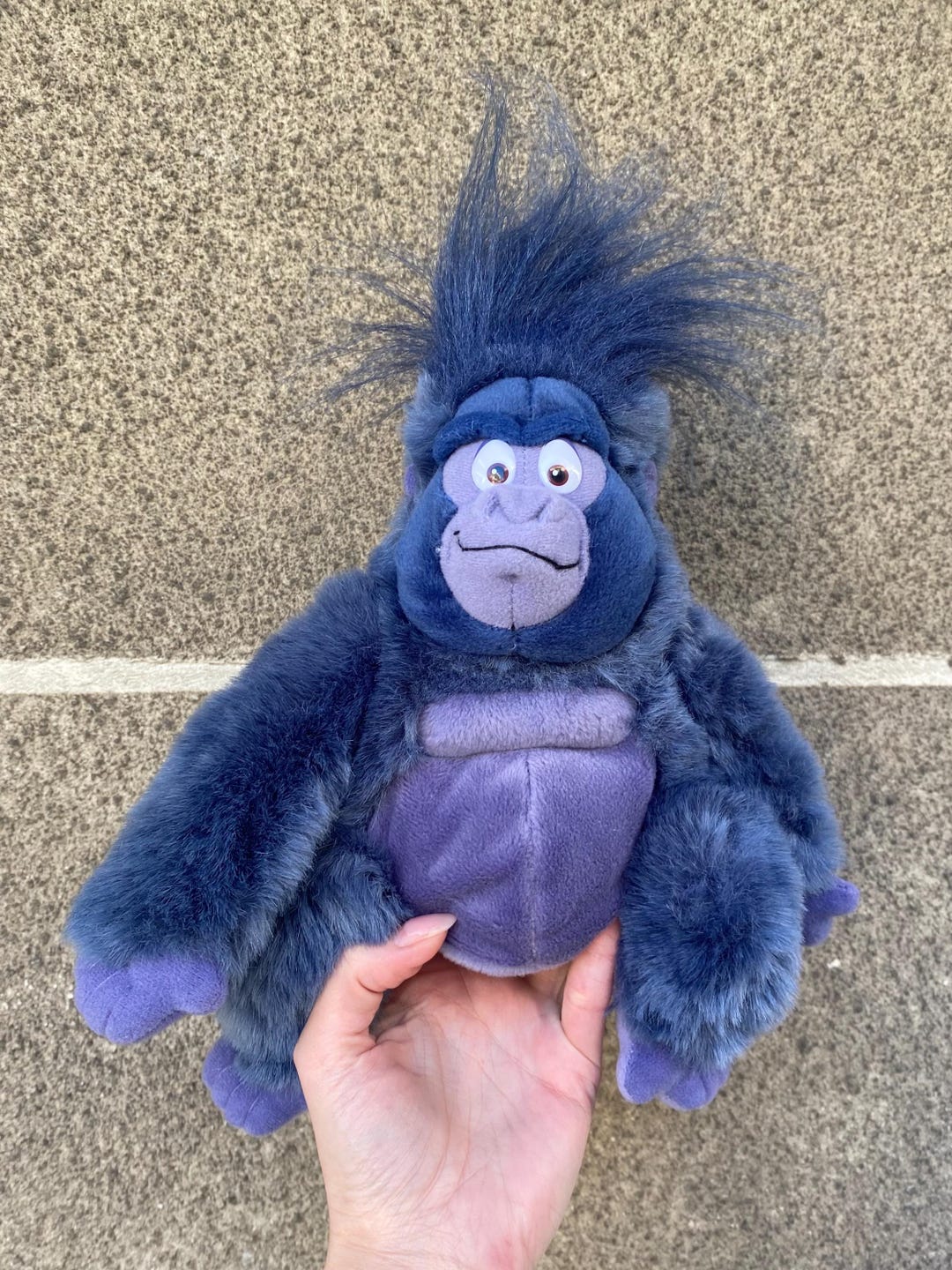 Cute Terk Gorilla Plush Soft Toy 1990s Applause, Vintage Tarzan’s Best ...