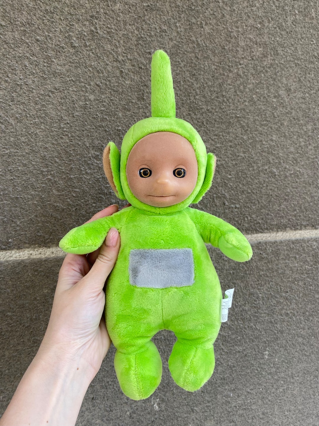 Green Teletubbies Dipsy Plush Toy With Flocked Face 30cm/11,8in, Medium ...