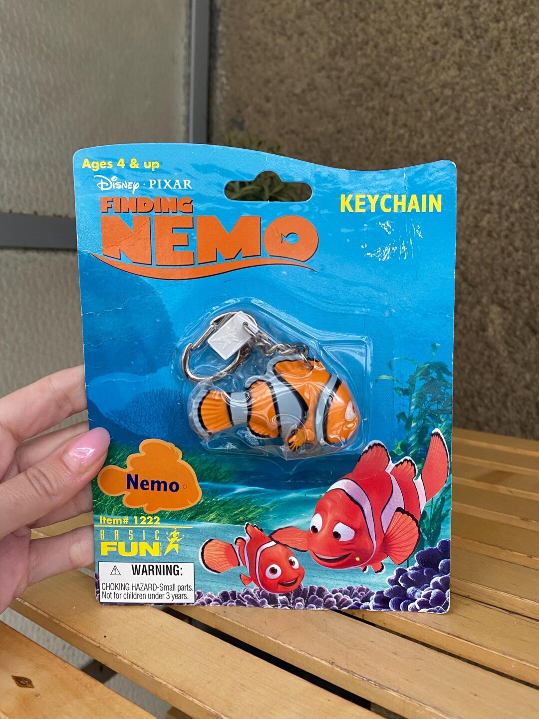 Vintage Finding Nemo PVC Keychain: 2003 Sealed on Card - Etsy