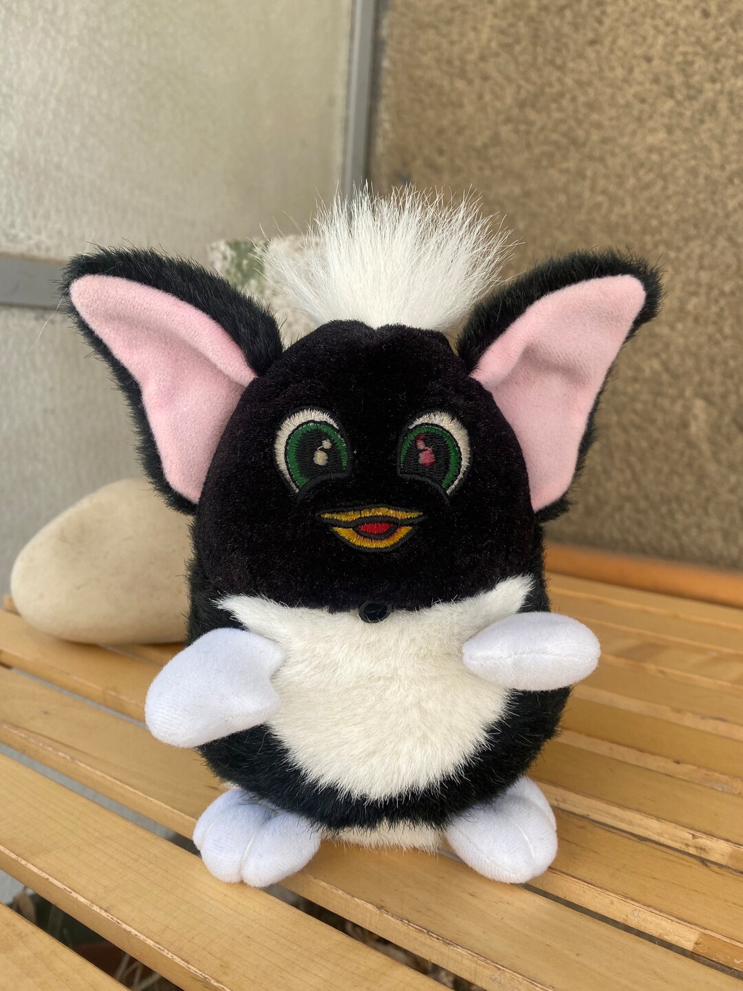 Rare Black & White Furby Fake Collectible Plush Bootleg Toy - Etsy