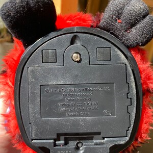 Furby Ladybug 1998 WORKING Vintage Red With Black Spots and Grey Eyes ...