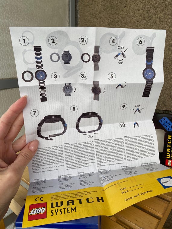 Rare vintage LEGO Watch System Orbit 1997 Japan and S… - Gem