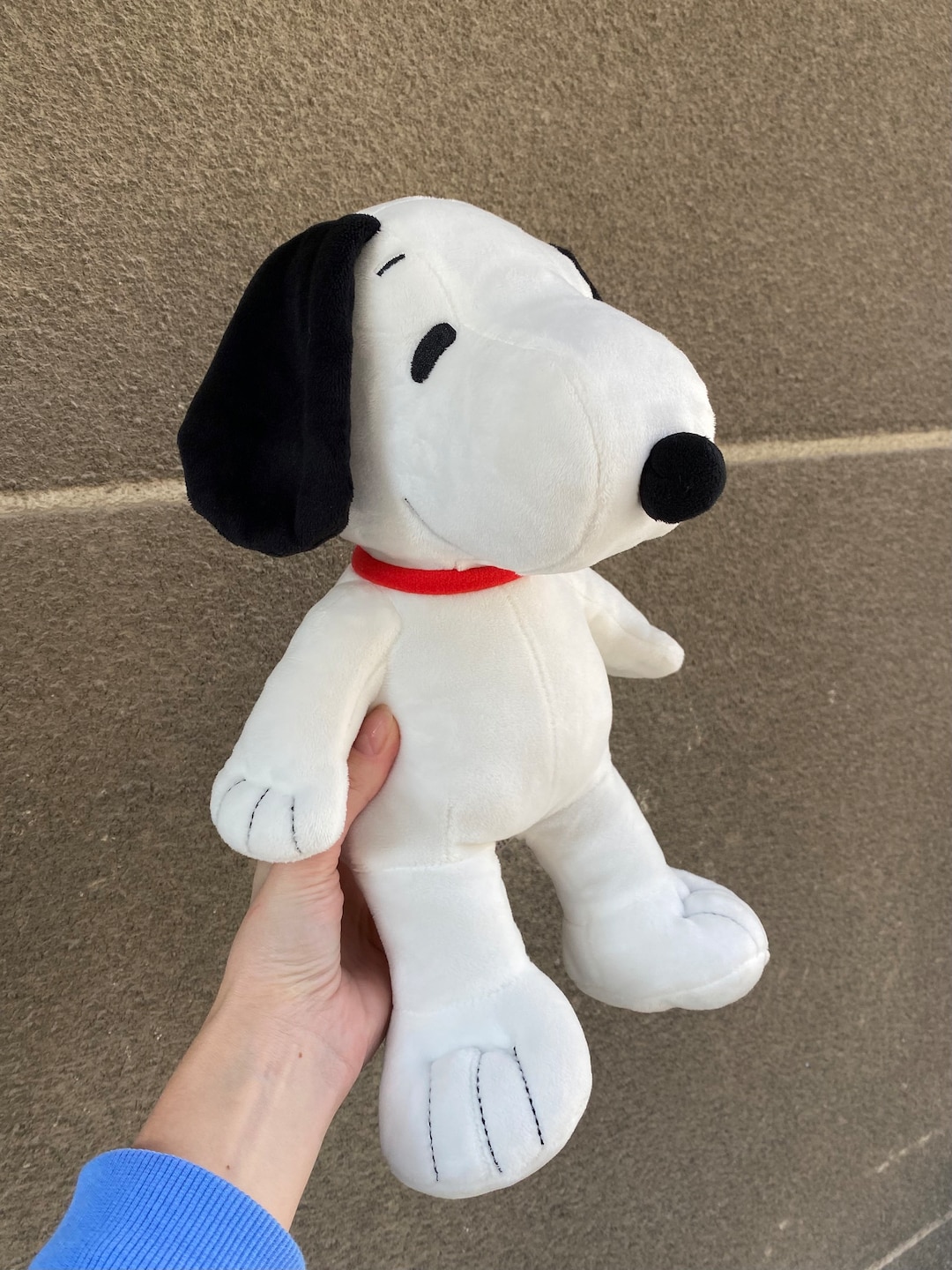 Cute Snoopy Plush Stuffed Toy Kohls Cares Medium Size, Peanuts Snoopy Dog Soft Plushie in Red ...