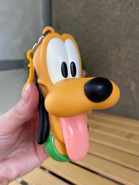 Rare vintage Pluto pvc keychain treasure keeper 1990s… - Gem