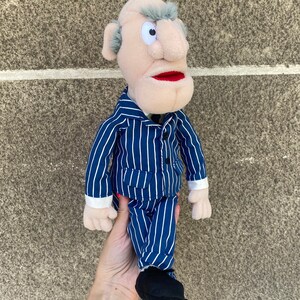 Jim Hensons Statler old man muppet Plüsch Vision 3D, Statler und ...