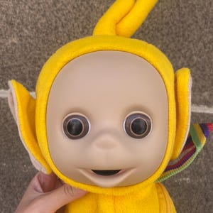 Yellow Teletubbies Laa-laa Plush Backpack 1996, Vintage Collectable ...