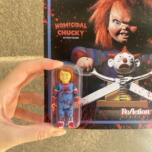 Chucky Small Poseable Action Figure, Figurine Horror Movie Character ...