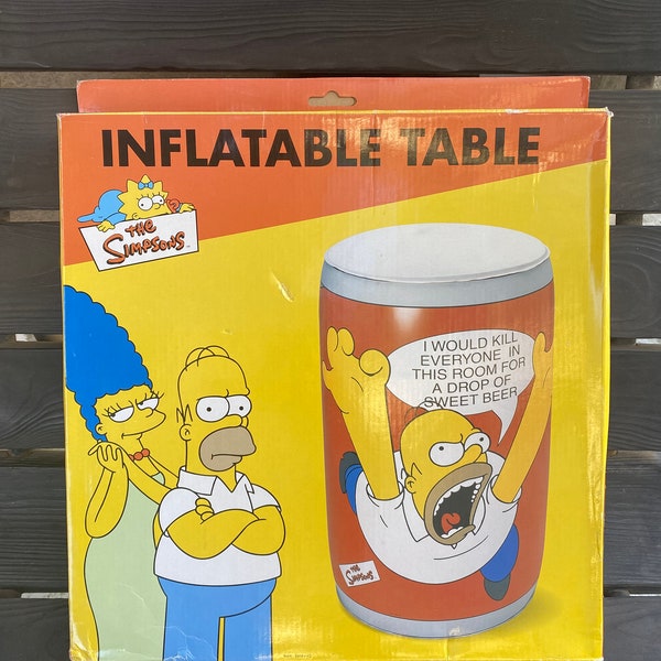The Simpsons Table - Etsy