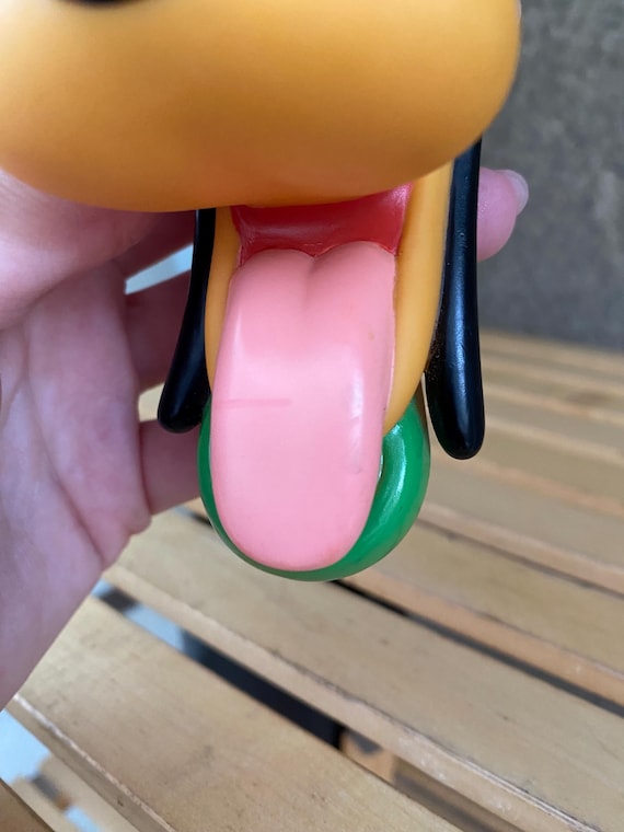 Rare vintage Pluto pvc keychain treasure keeper 1990s… - Gem