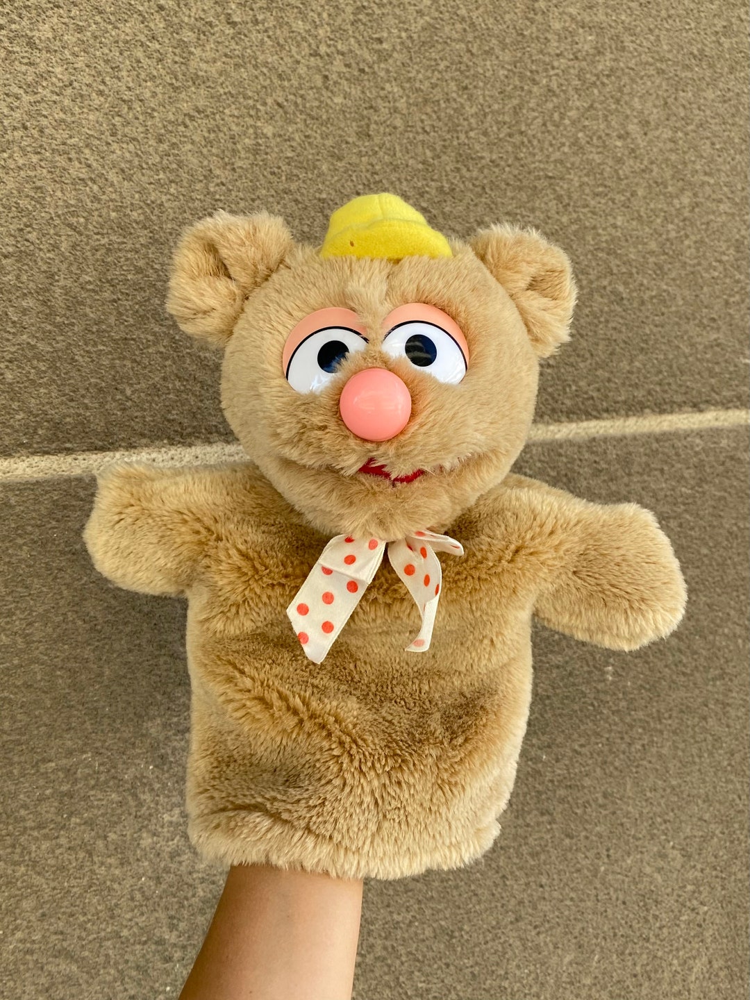 Vintage Baby Fozzie Bear Plush Hand Puppet - Muppet Show Toy - Etsy UK