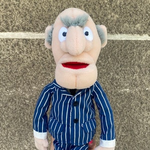 Jim Hensons Statler old man muppet Plüsch Vision 3D, Statler und ...