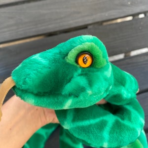 Green Snake Plush Soft Toy Keel Toys, Stuffed Reptiles Soft Plushie - Etsy