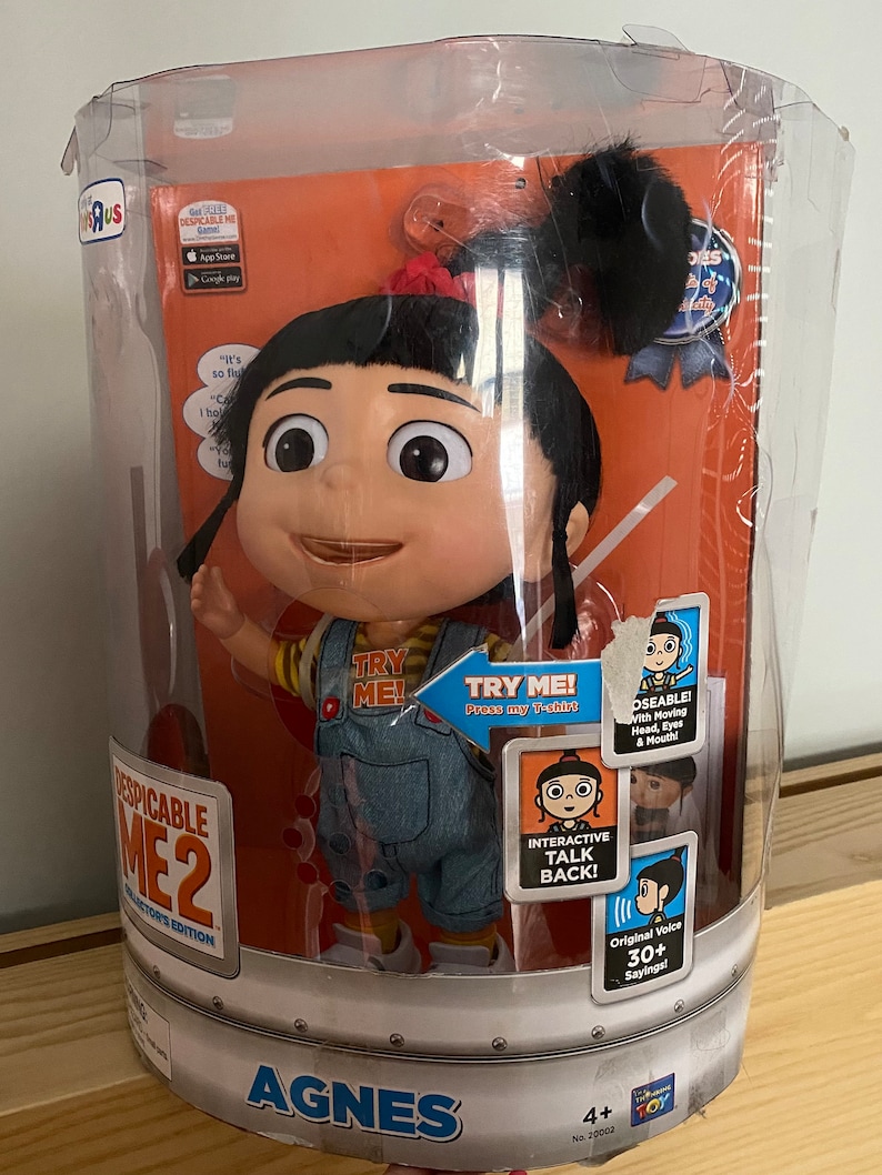 Agnes Interactive Doll Despicable Me 2 Agnes Cute Talking Toy - Etsy