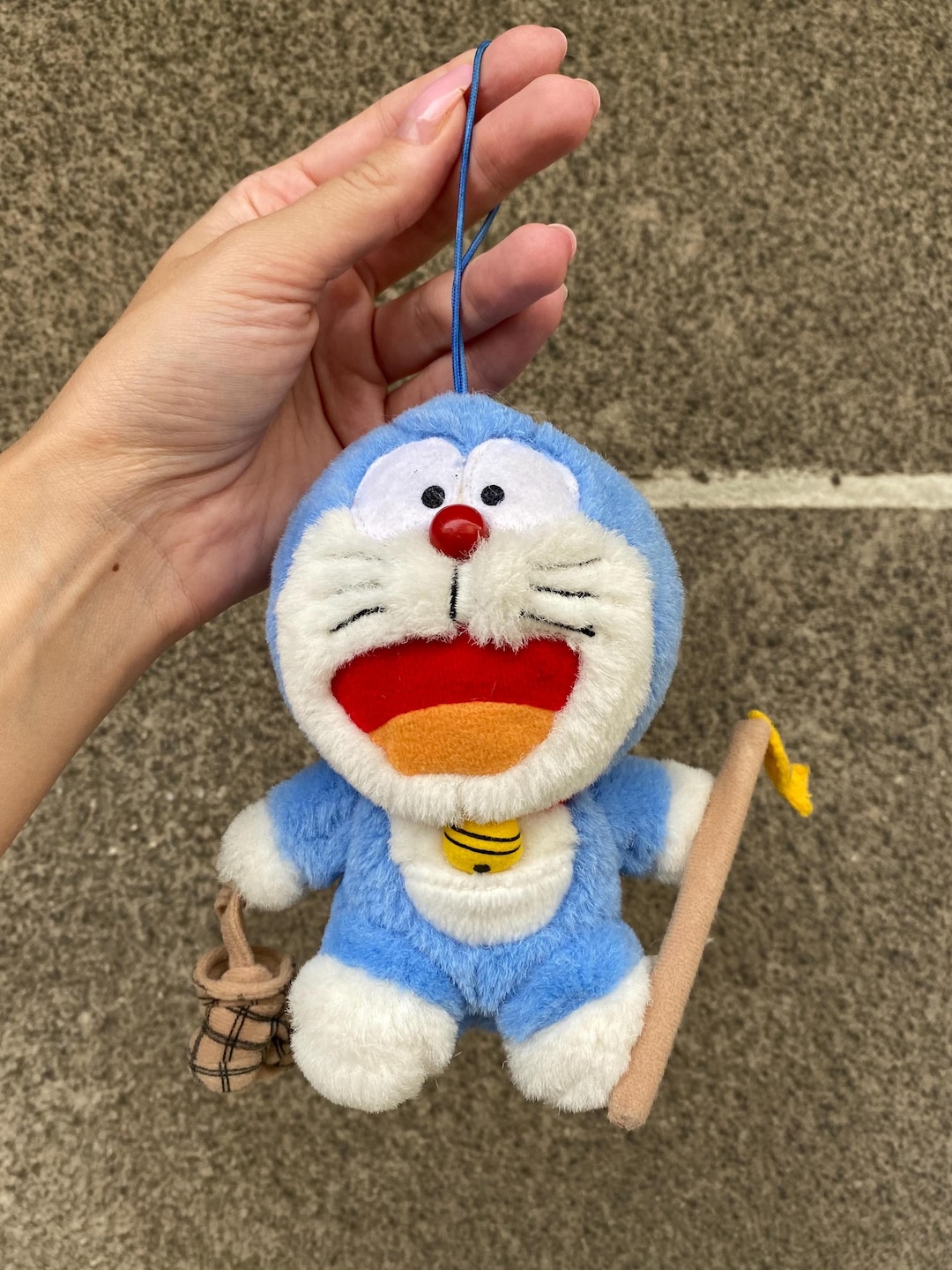 Super Cute Vintage Doraemon Blue Cat Plush Toy 2003, Collectable ...