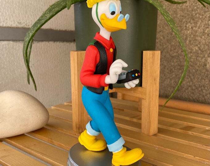 Gyro Gearloose Figure Ducktales Doll Disney De Agostini Figurine on a ...