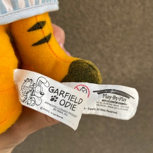 Cute Garfield Plush Toy in Pajamas, Paws & Play-by-play Garfield ...