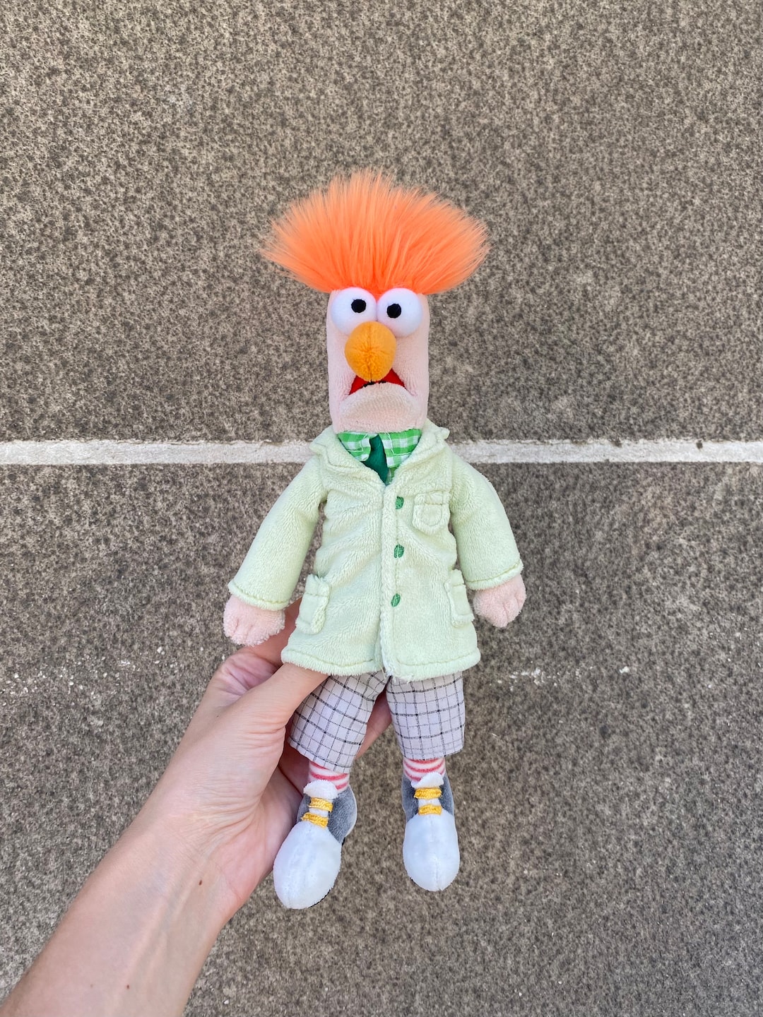 Rare Jim Hensons Beaker Muppet Plush Toy, Collectable Stuffed Soft ...