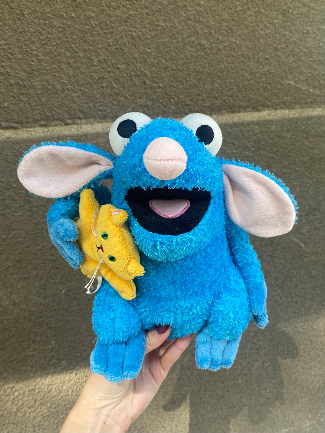 Jim Hensons Rare Tutter Mouse Plush With Kitty From Bear in the Big ...