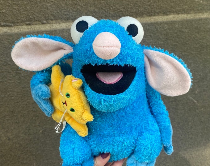 Jim Henson’s Rare Tutter Mouse Plush With Kitty From Bear in the Big ...