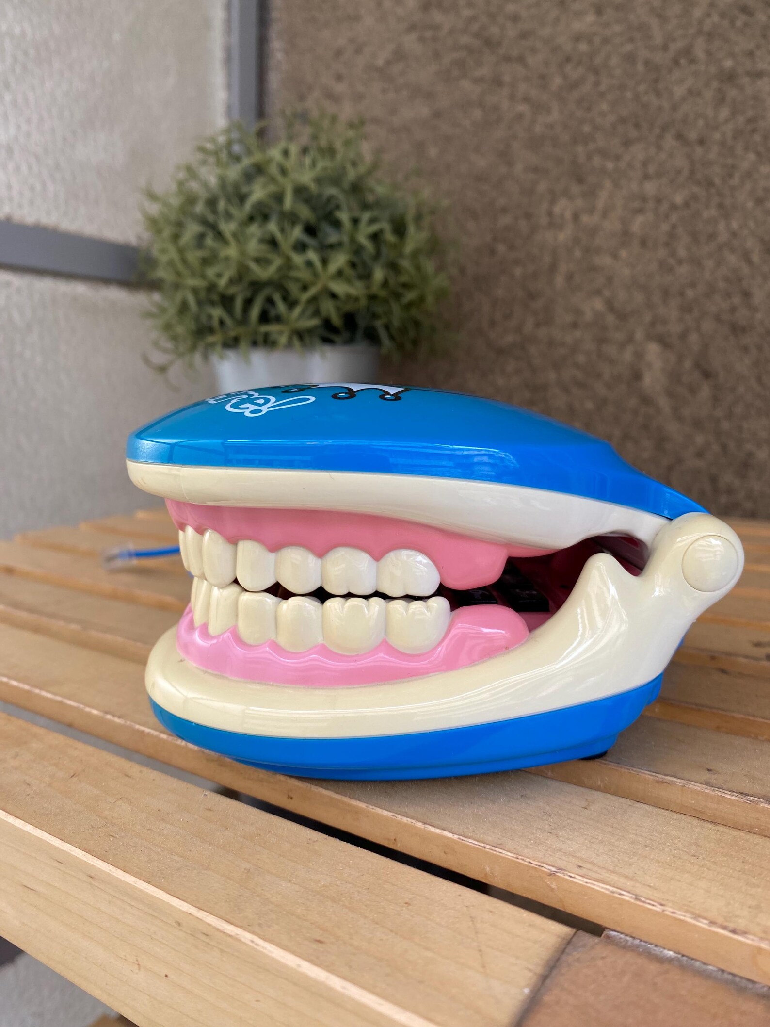 Vintage Novelty Teeth Telephone: 1990s Jaw Phone Working in Box - Etsy