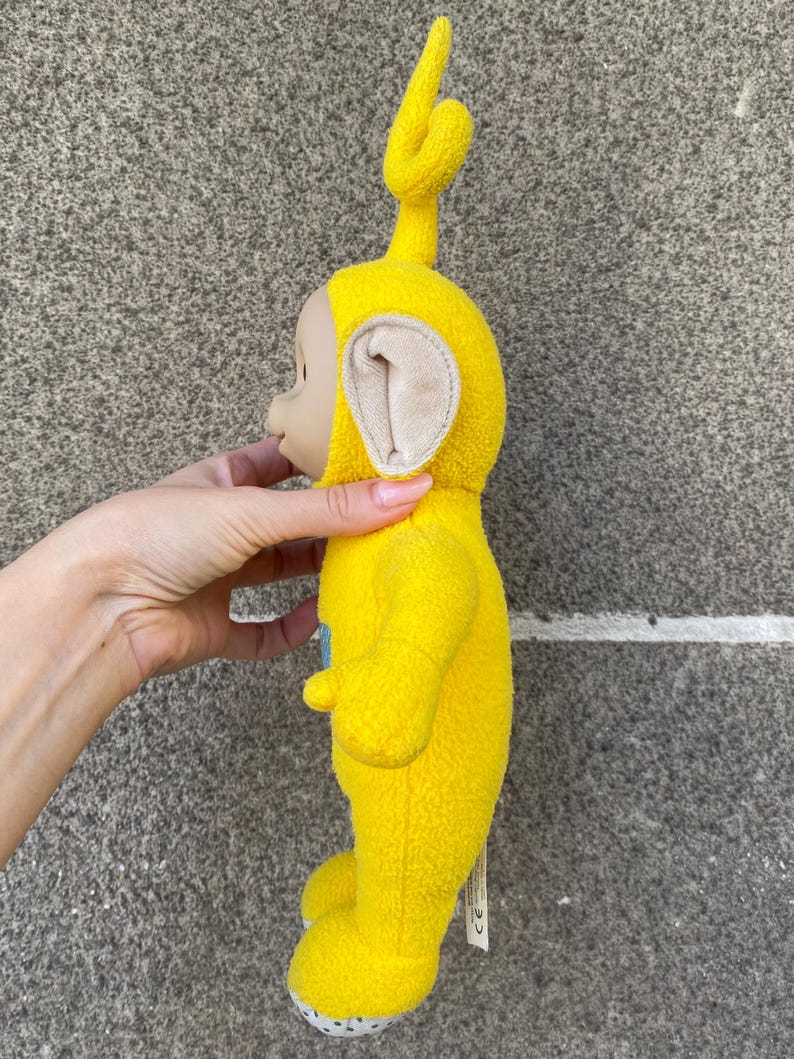 Vintage Yellow Teletubby Laa-laa Plush Toy With Sleepy Eyes 1996 - Etsy