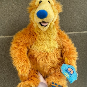 Jim Henson Big Bear in the Big Blue House Stuffed Plush Toy 1990s ...