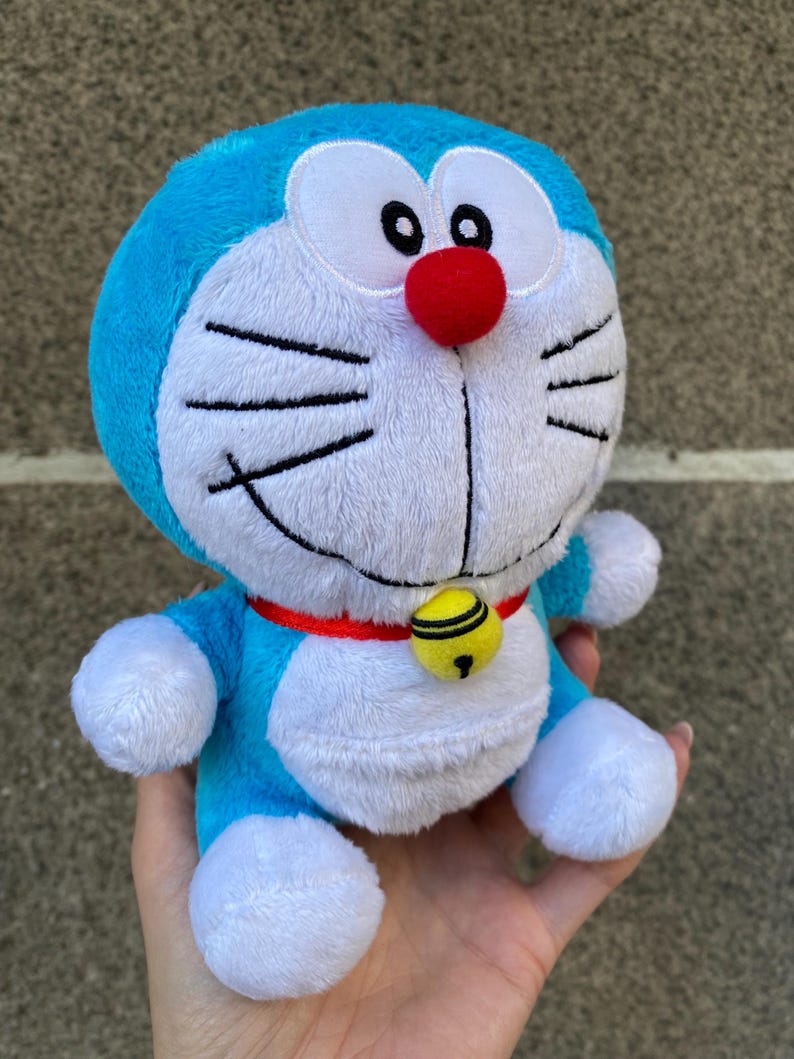 Retired Doraemon Japanese Anime Cat Plush Toy Bandai 2009 Sekiguchi ...
