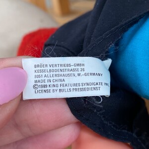 Very Rare Popeye the Sailor Soft Doll With Suction Cups 1989 ...