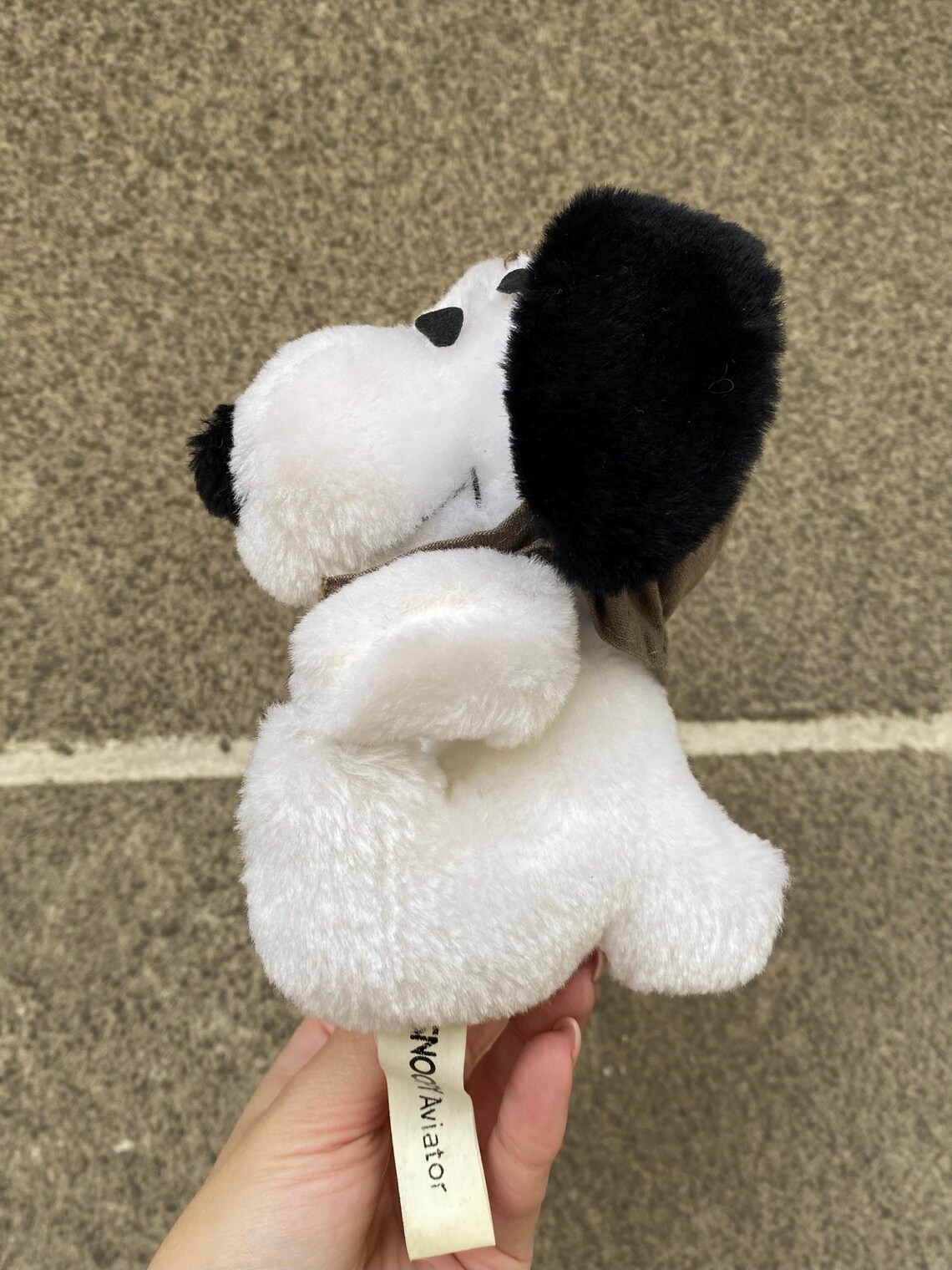 Vintage Snoopy Aviator Small Plush Toy in Hat 1968 Peanuts - Etsy
