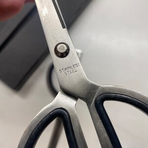 Vintage Set of Stainless Steel Scissors + Envelope Opener 1980-90s Made ...