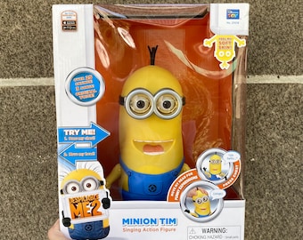 Cute Talking Minion Dave Despicable Me 2 WORKING New in a Box Cool Gift ...