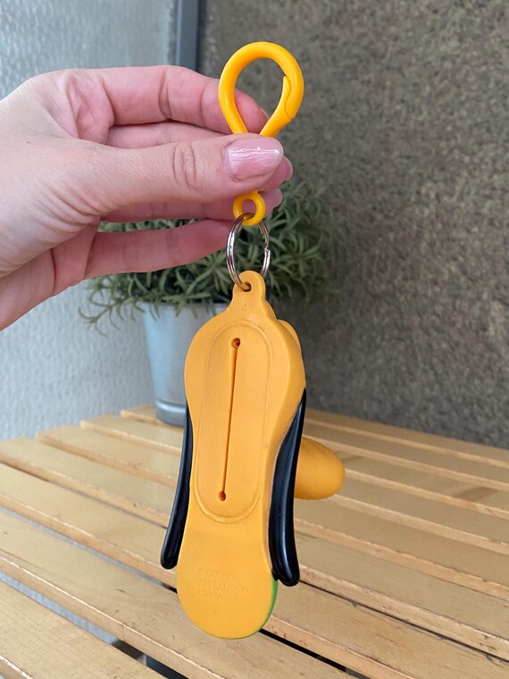 Rare vintage Pluto pvc keychain treasure keeper 1990s… - Gem
