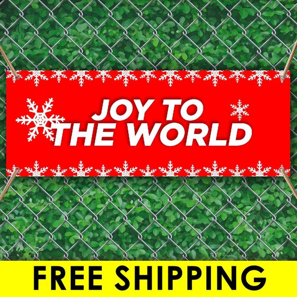 Joy Banner - Etsy