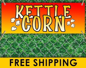 Kettle Corn Sign - Etsy